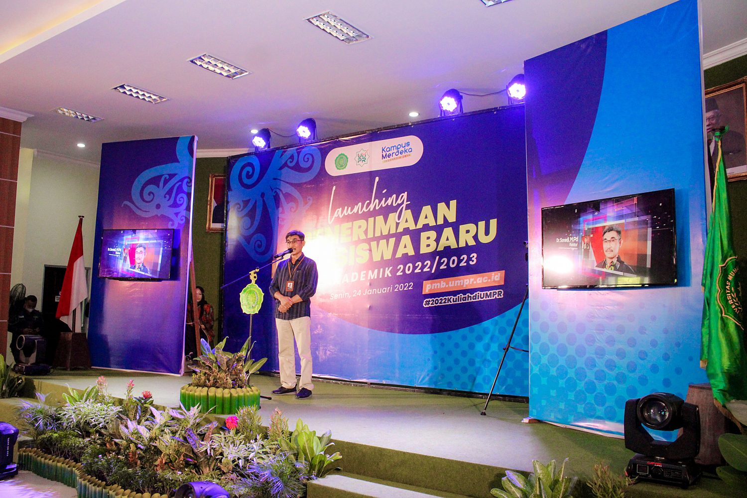 Kemeriahan Launching PMB UMPR – Universitas Muhammadiyah Palangkaraya