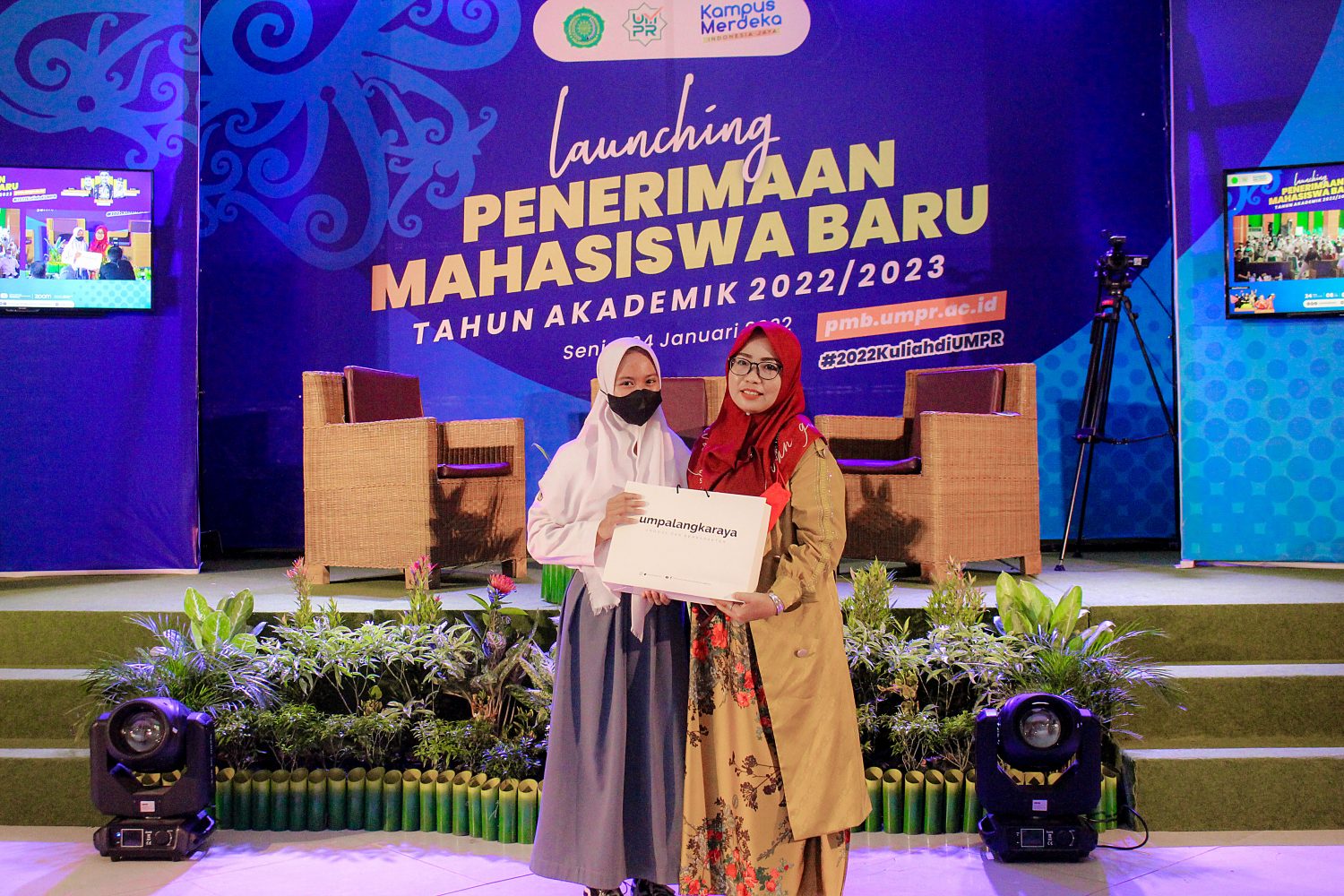 Kemeriahan Launching PMB UMPR – Universitas Muhammadiyah Palangkaraya