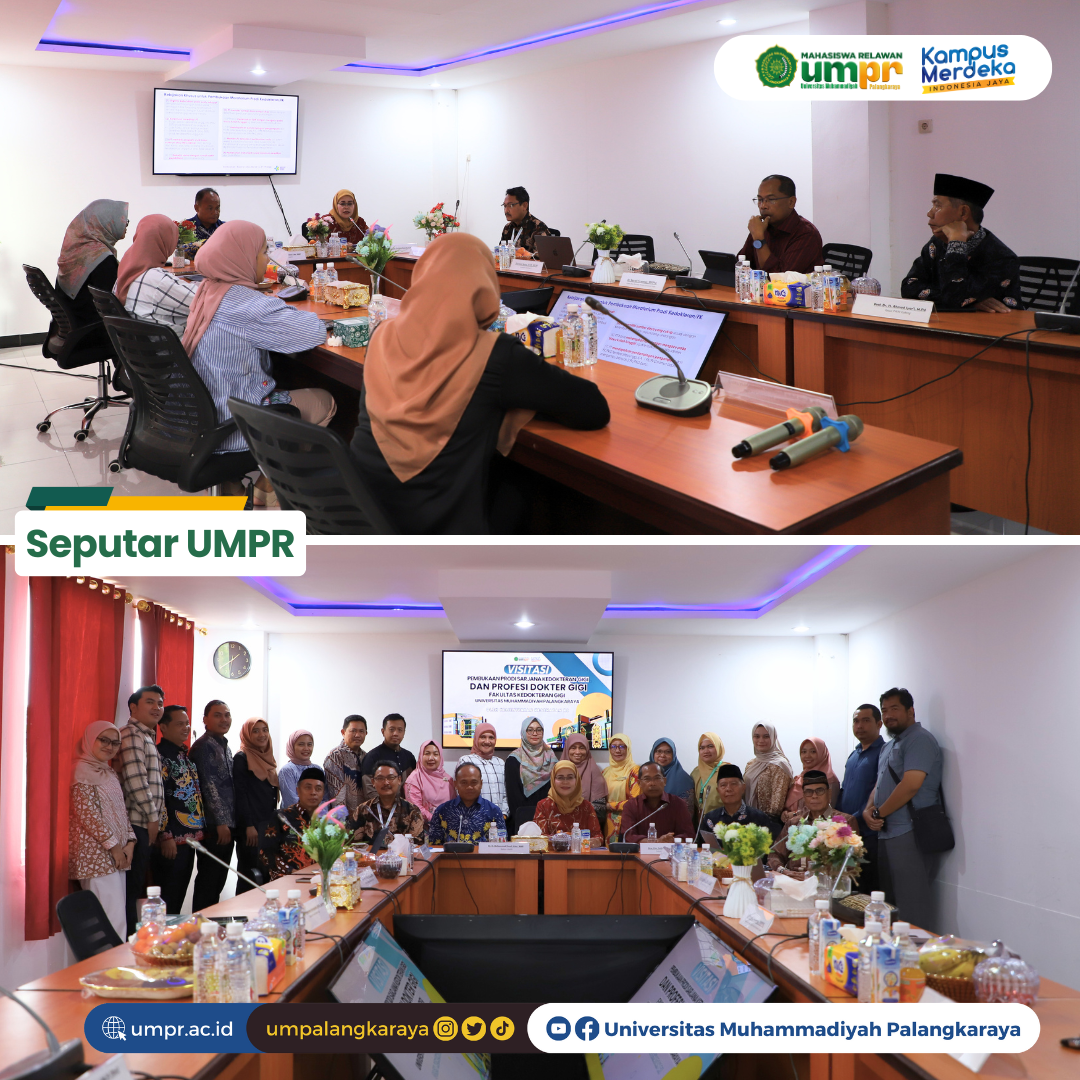 Visitasi Pembukaan Fakultas Kedokteran Gigi UMPR oleh Kementerian Kesehatan RI – Universitas ...